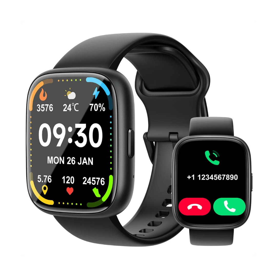 Smartwatch IDW26 Negro con Alexa – Xendra Store