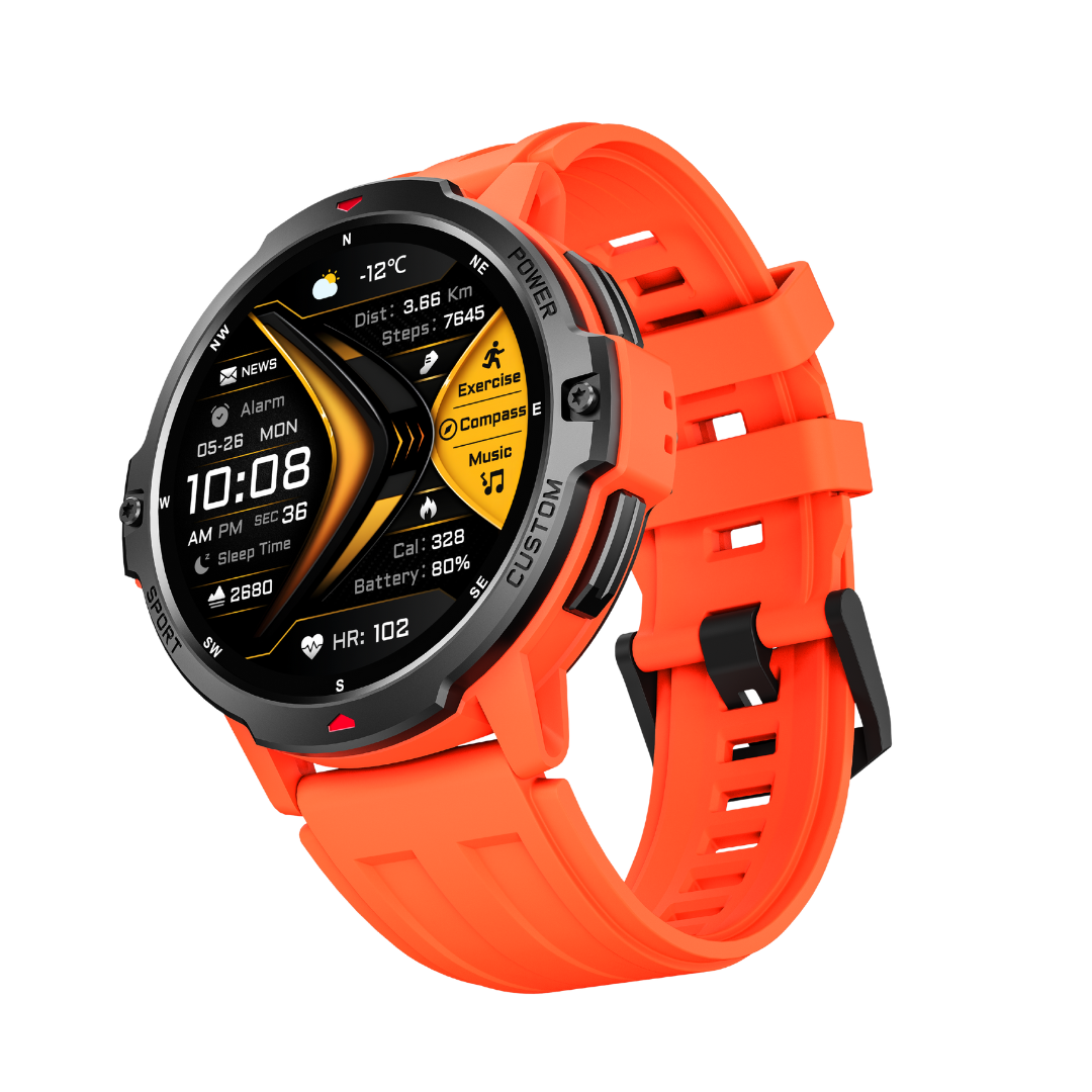 Smartwatch C31 Sports GPS Orange – Xendra Store