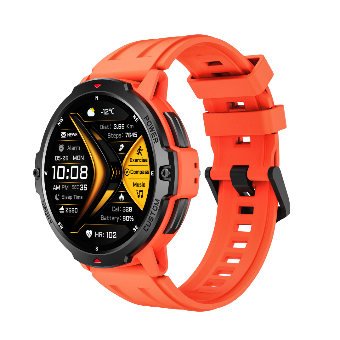 Smartwatch C31 Sports GPS Orange – Xendra Store